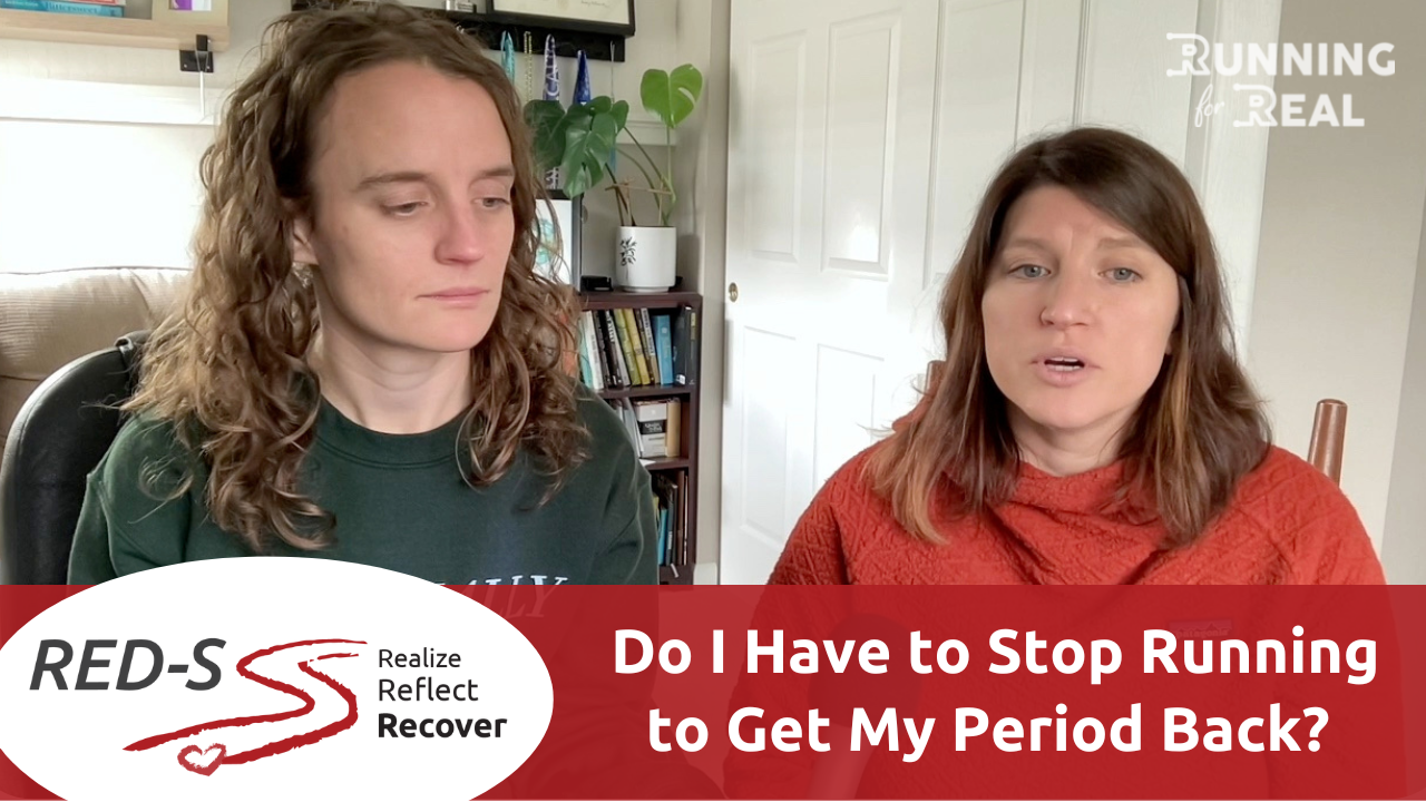 Do I Have to Stop Running to Get My Period Back? - Running For Real ...