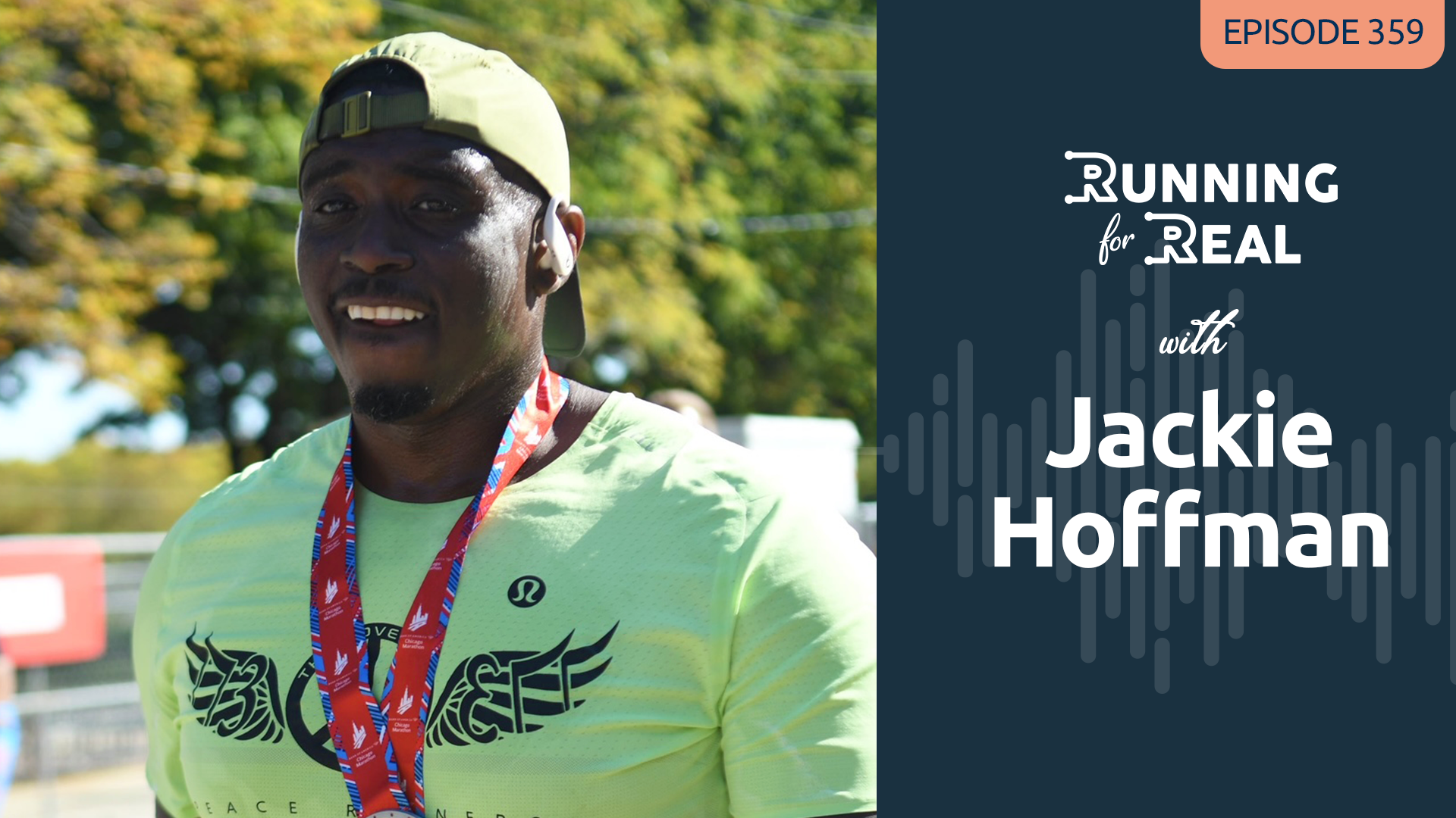 Jackie Hoffman: Let's Change the World - R4R 359 - Running For Real with Tina Muir