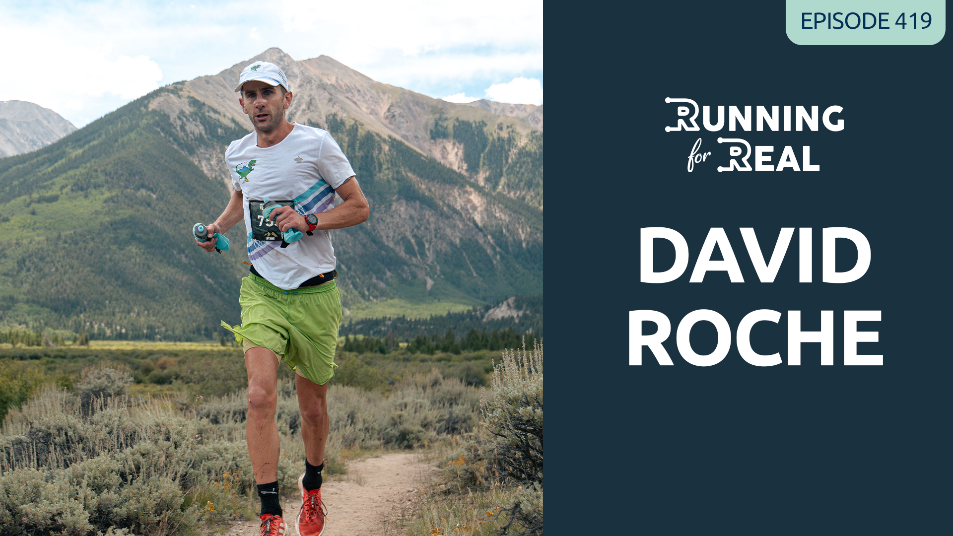 David Roche: Shoot Your Shot - R4R 419 - Running For Real with Tina Muir