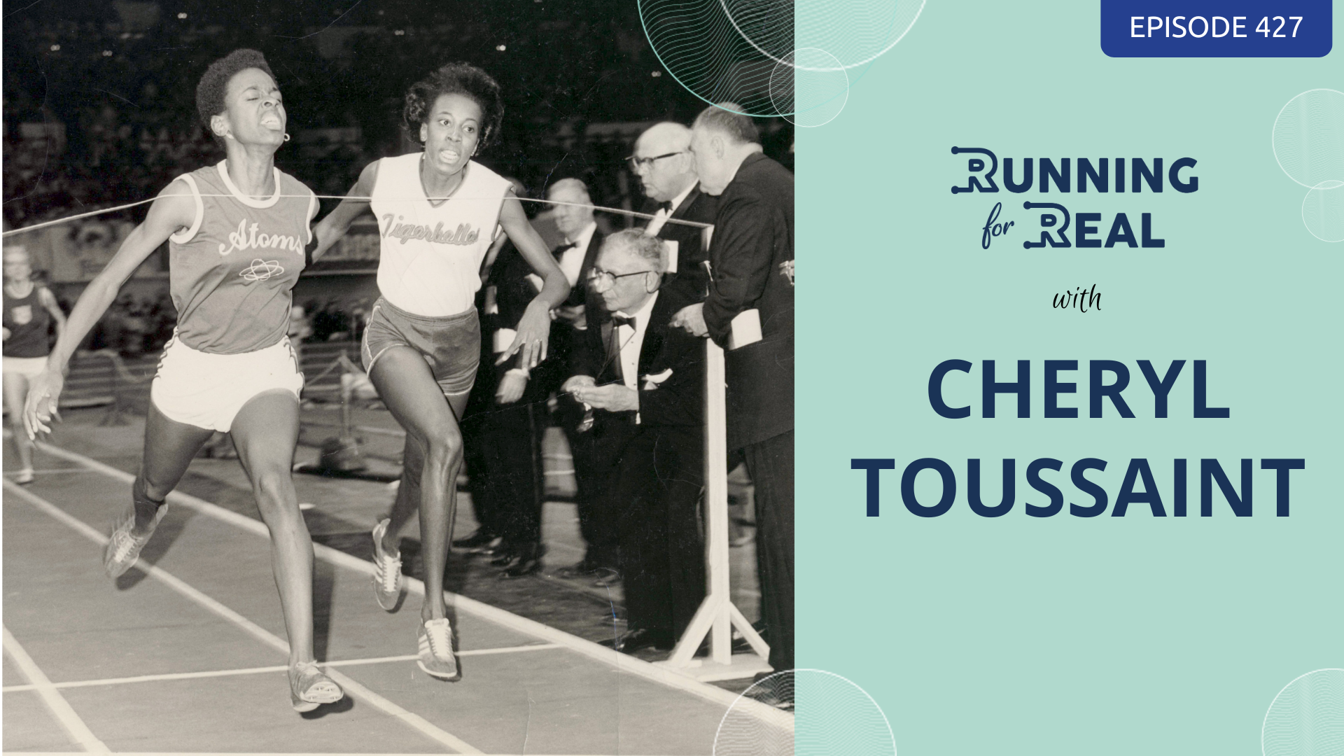 Cheryl Toussaint: As Long as There's a Solution, You're Good - R4R 427 - Running For Real with ...